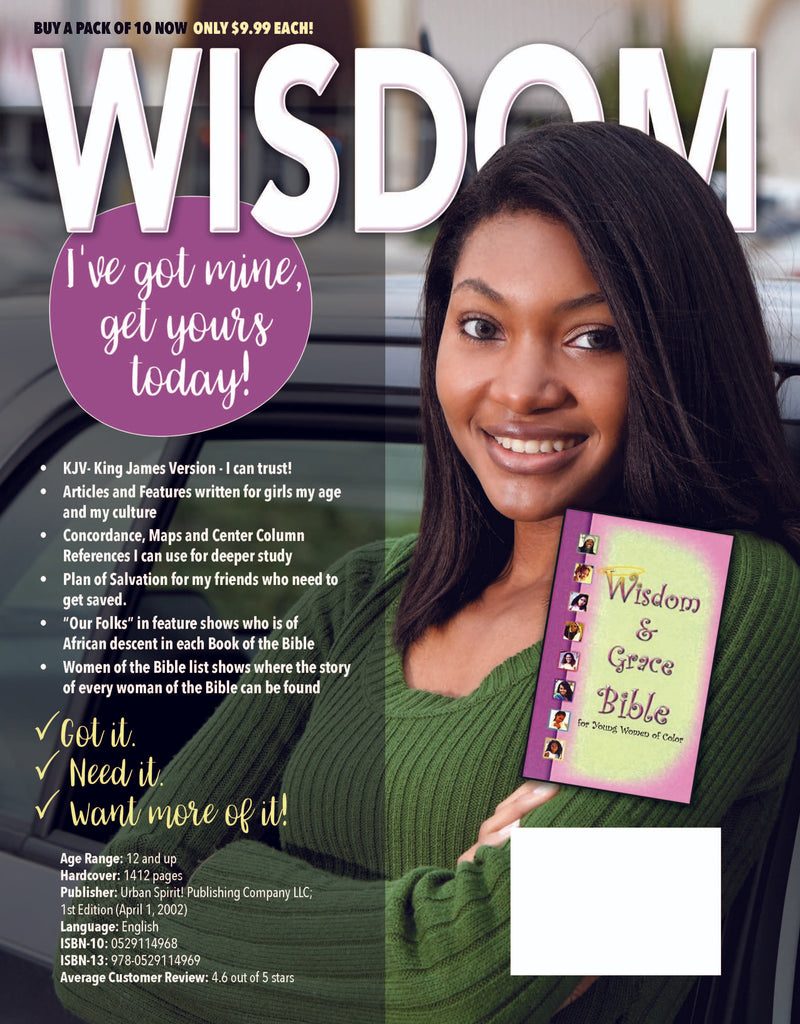 Wisdom and Grace Bible for Young Women of Color ...